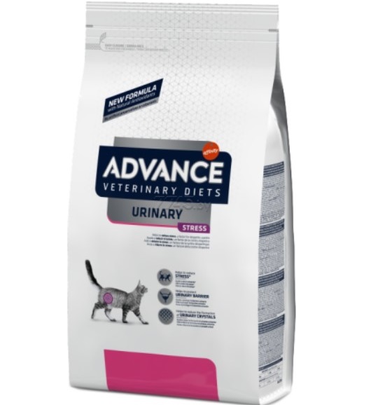 ADVANCE VETERINARY DIETS "Urinary Stress" kačių maistas sergantiems šlapimo ligomis 7,5kg ...