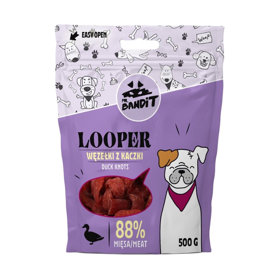 MR. BANDIT Looper ančių mazgai šunims 500 g parduotuvėje Fera.lt ...