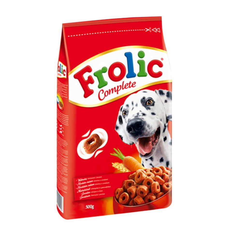 FROLIC su jautiena, daržovėmis ir grūdais 0.5 kg x16 | Fera.lt