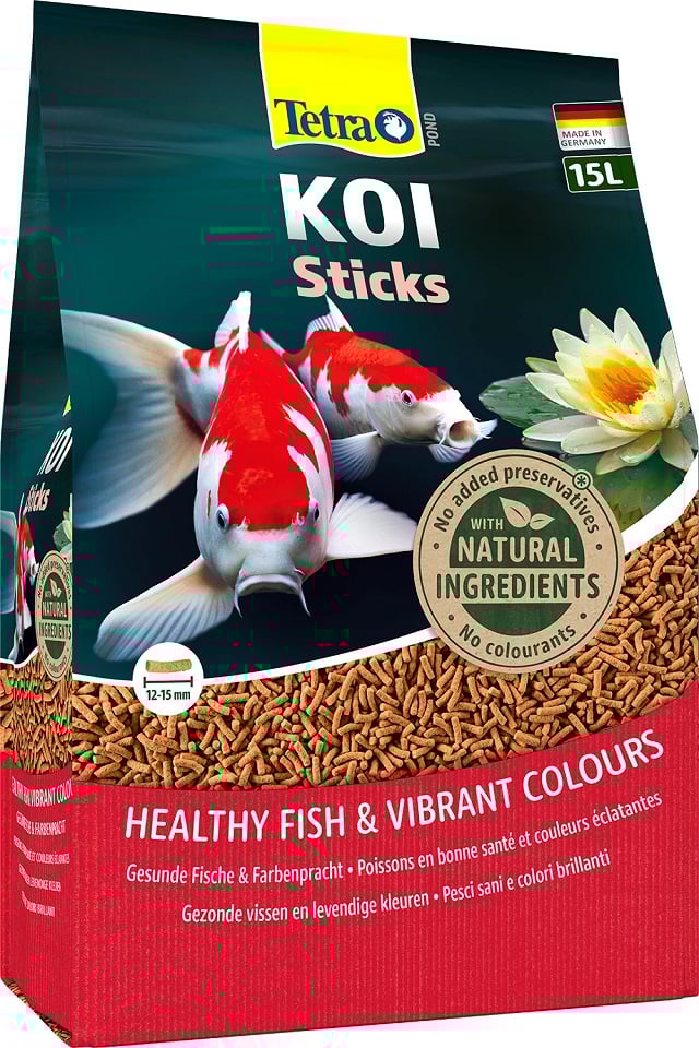 TETRA Pond KOI Sticks 15 L KOI maistas karpiams tvenkinyje parduotuvėje ...