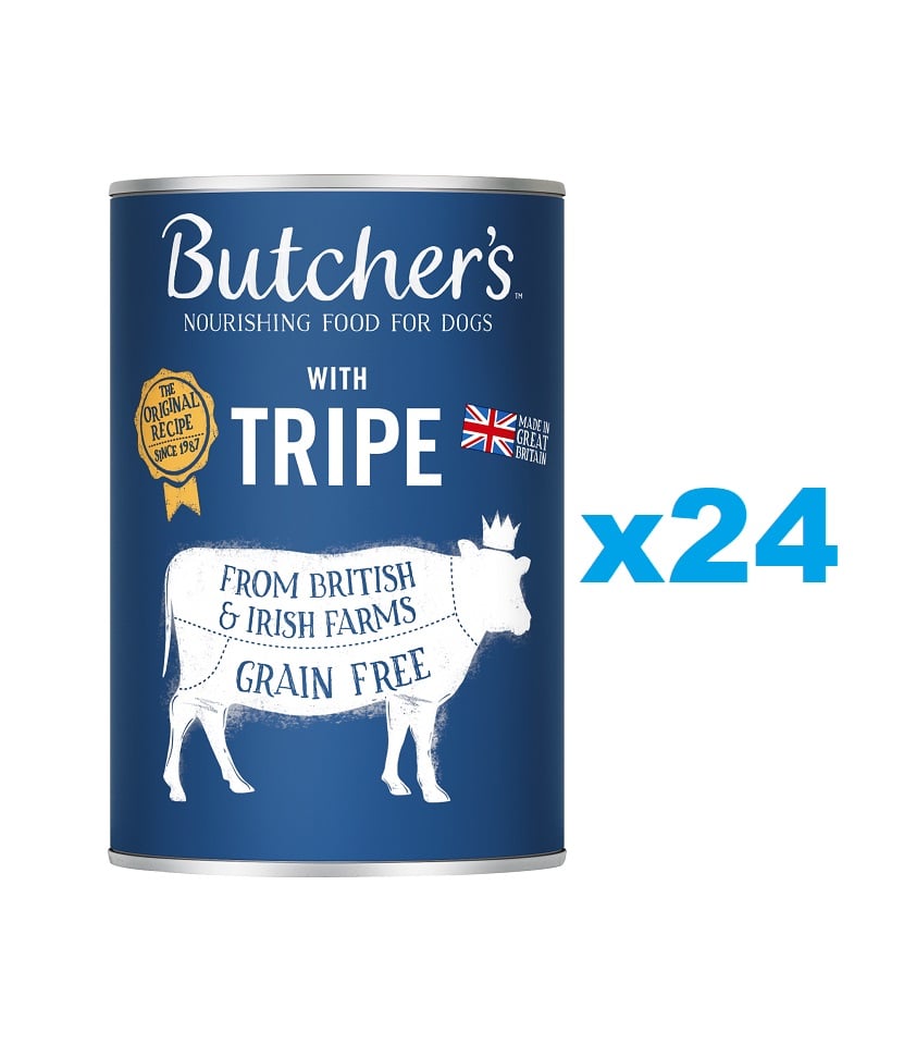 BUTCHER'S Original Tripe Mix, šunų ėdalas, su prieskrandžiais, paštetas ...