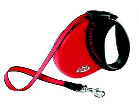 Šunų pavadėliai FLEXI Comfort compact 2 medium 5m czerwona - kainos ir ...
