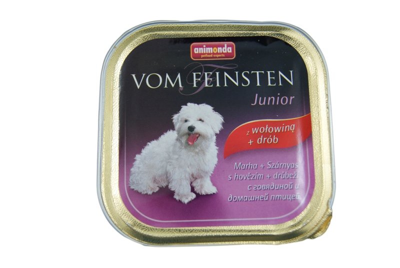 Šlapias šunų maistas Animonda Puppy konservai su vištiena ir jautiena ...