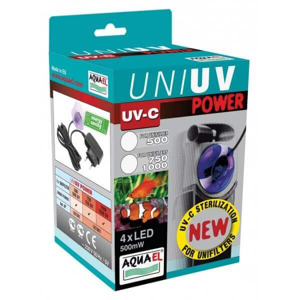 Aquael Uniuv Power UV-C filtrams Unifilter 750/1000 | Fera.lt