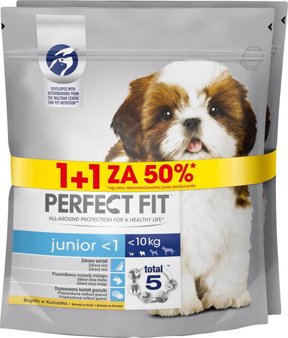 PERFECT FIT Junior XS - S 850 g 1 + 1 pakėlis 50% pigiau parduotuvėje ...
