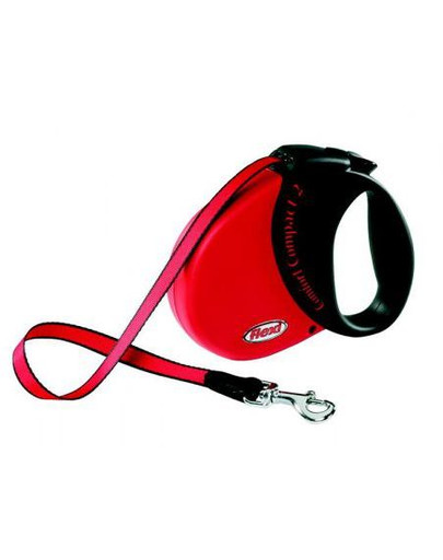 Šunų pavadėliai FLEXI Comfort compact 2 medium 5m czerwona - kainos ir ...