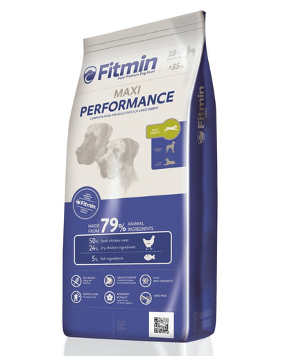 Sausas šunų maistas FITMIN Maxi performance 3 kg - kainos ir ...
