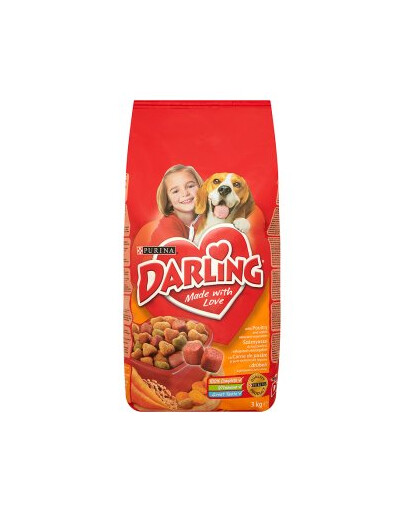 Sausas šunų maistas DARLING z mięsem i dodatkiem wyselekcjonowanych ...